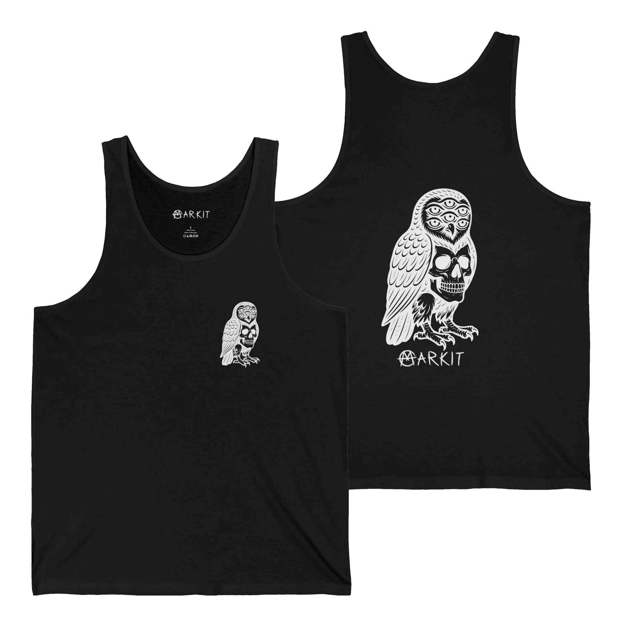 Owl Skull Tank – Markit Crew